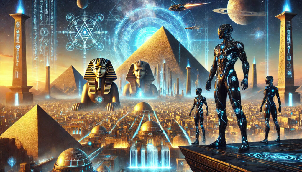 Egyptian Inspired The Matrix